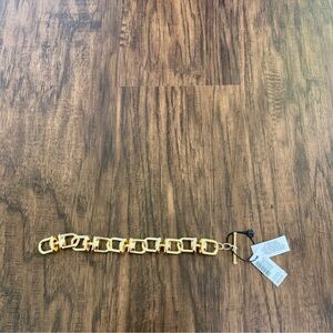 Ann Taylor | Jewelry | Whbm Link And Bolt Goggle Bracelet | Poshmark